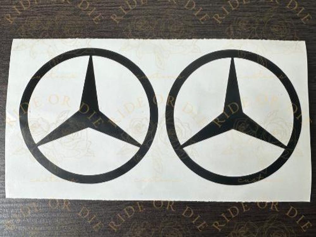 German Luxury Car Vinyl Decal Sticker - Set of 2 - Multi Colors - Etsy