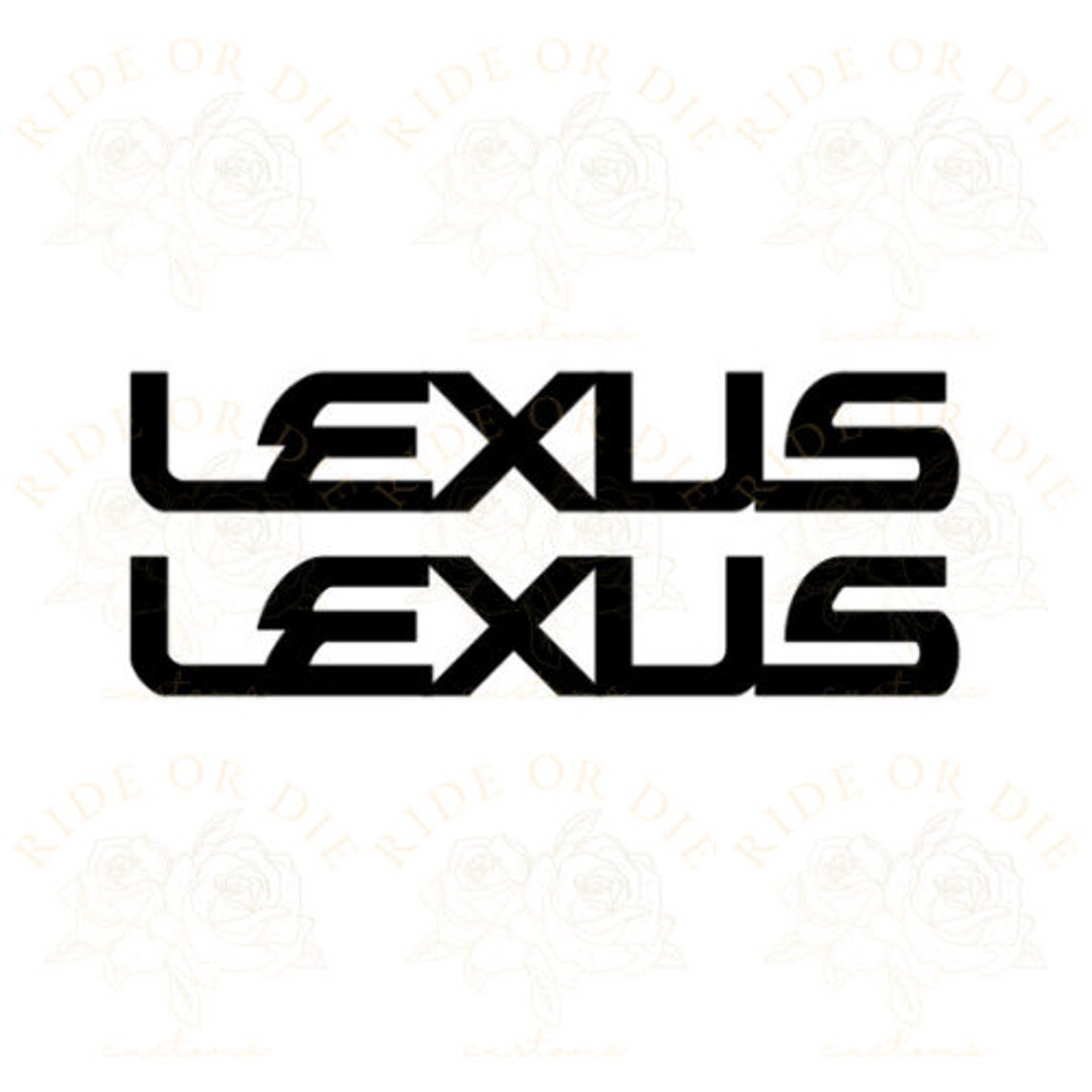 Lexus Brake Caliper Vinyl Decal Sticker Set of 2 4.5w X 0.75h Multi Colors - Etsy