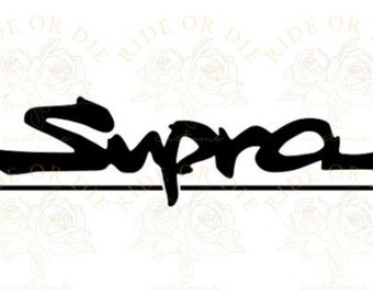 Supra Brake Caliper Vinyl Decal Sticker Set of 2 Multi Sizes - Etsy