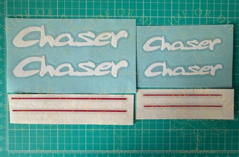 Toyota Chaser for Supra Brake Caliper Vinyl Decal Sticker Set of 4 ...