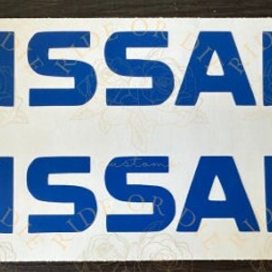 Nissan Vinyl Decal Sticker - Set of 2 - Multi Sizes Multi Colors - Etsy