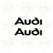 Audi Caliper Brake Vinyl Decal Sticker - Set of 2 - Multi Sizes Multi ...