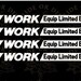 Work Equip Wheels Rim Vinyl Decal Sticker Set of 4 - Multi Sizes ...