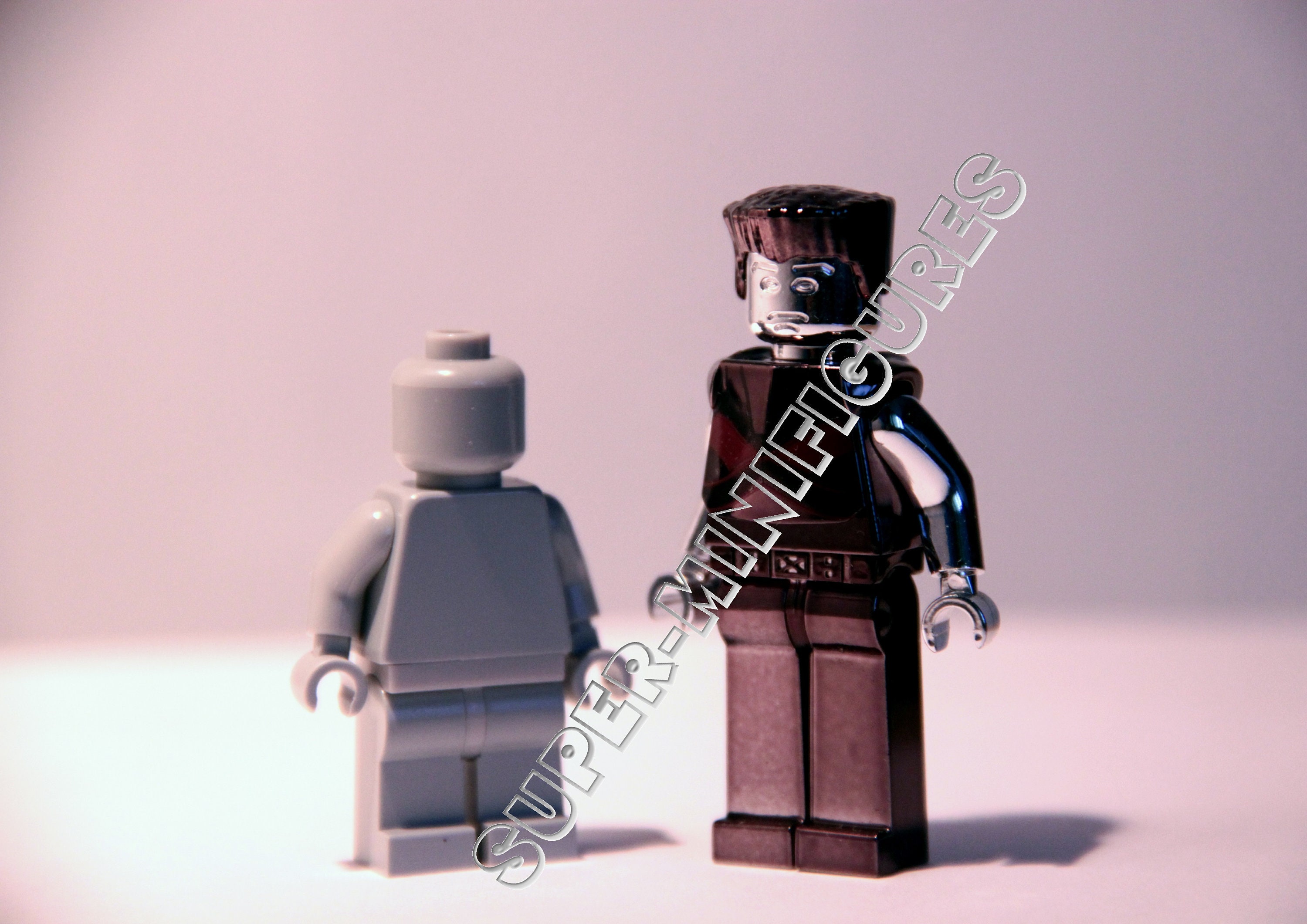 Lego Colossus Chrome Minifigures Custom MOC Chrome 3D X-men - Etsy