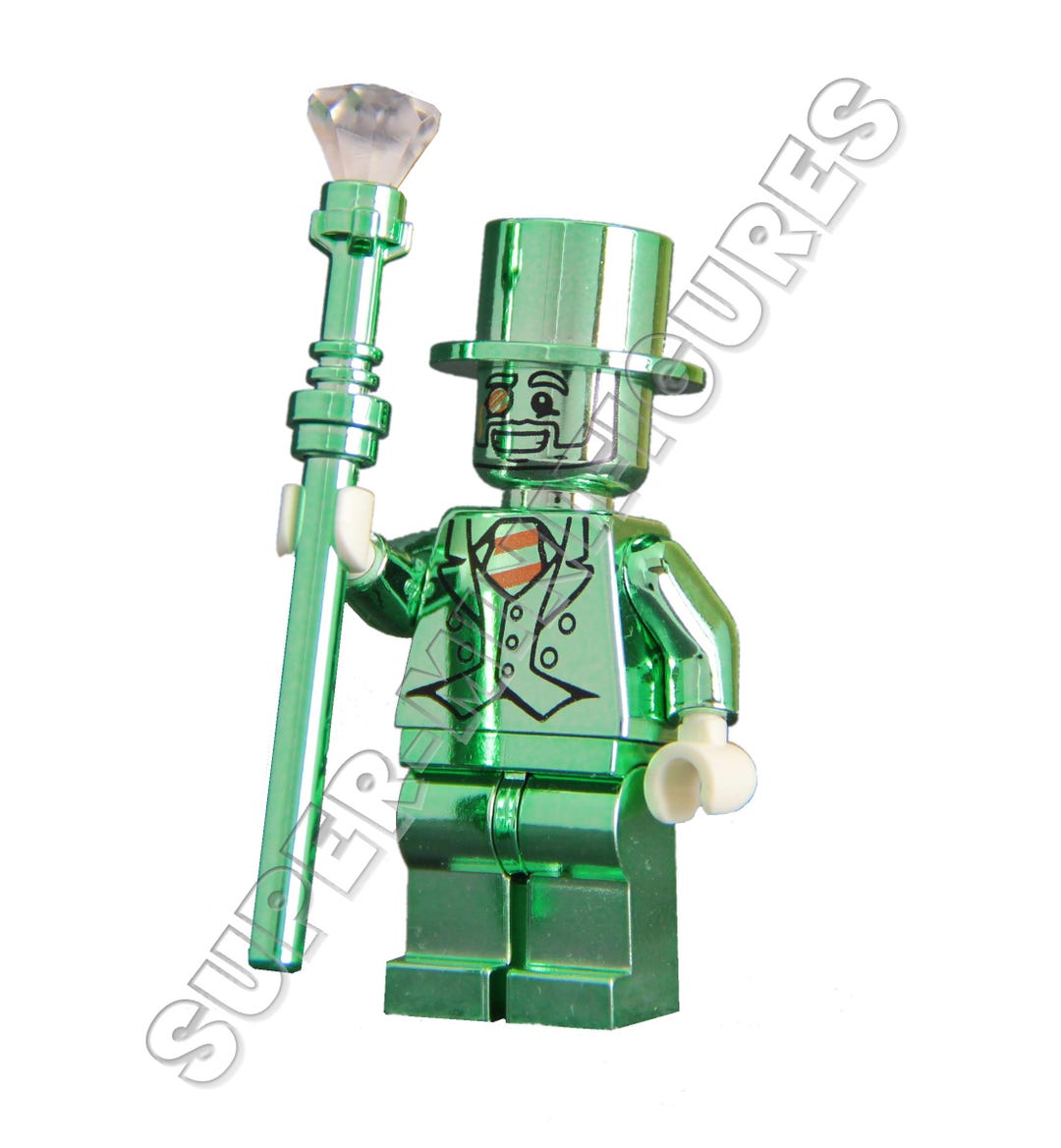 Mr. Emerald Minifigure (custom MOC) - Etsy