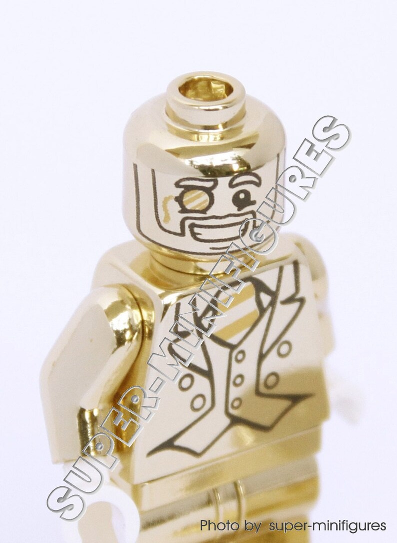 Lego Mr Gold Custom Mr. Gold Minifigures Replica - Etsy