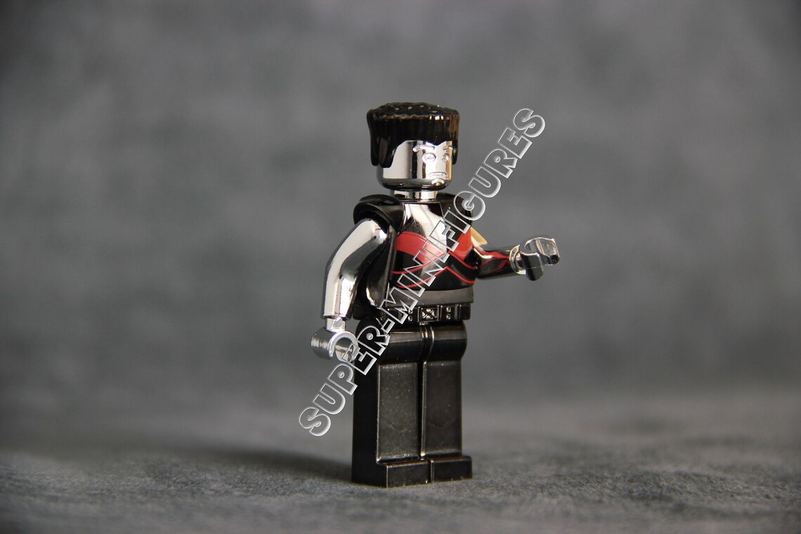 Lego Colossus Chrome Minifigures Custom MOC Chrome 3D X-men - Etsy