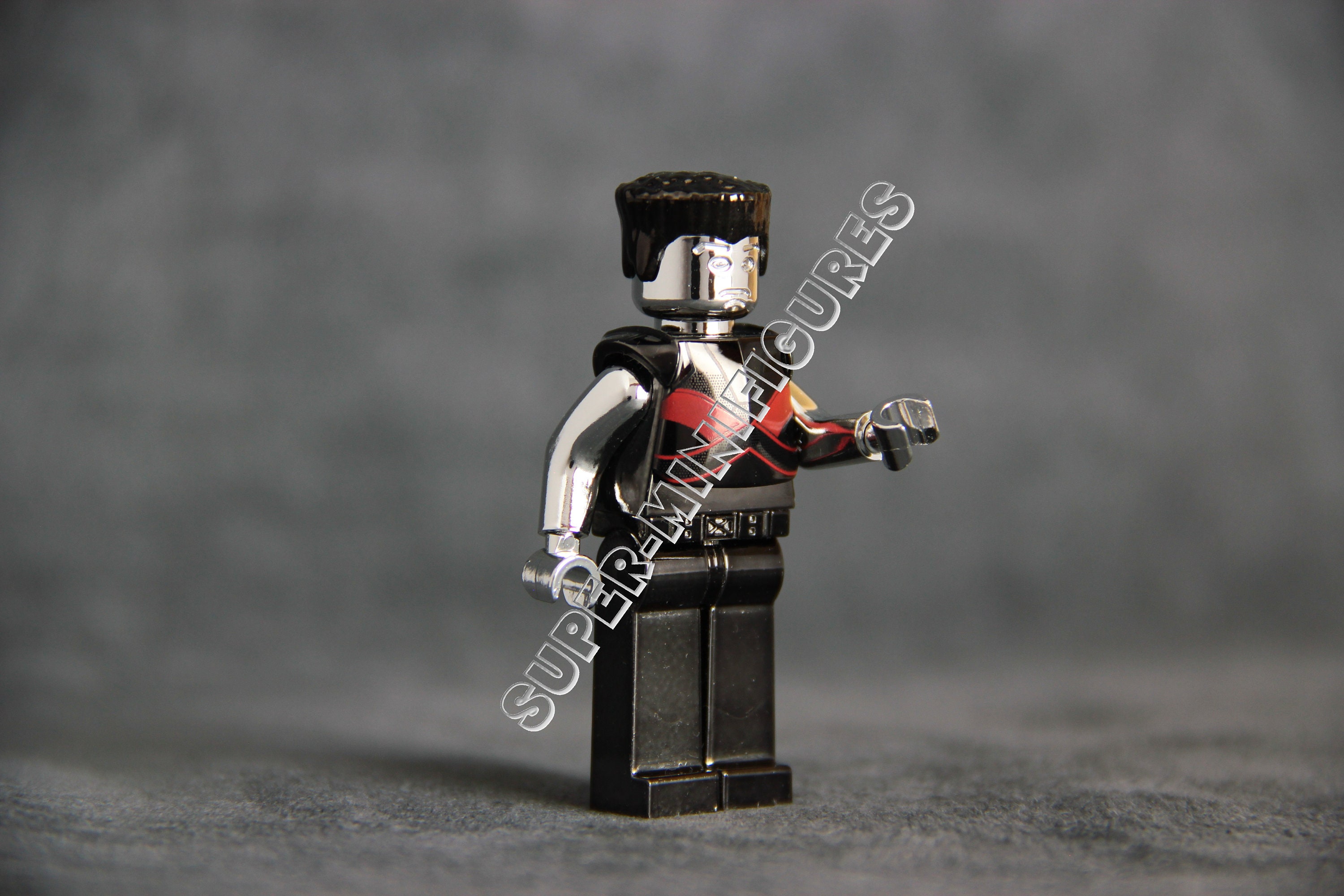 Lego Colossus Chrome Minifigures Custom MOC Chrome 3D X-men - Etsy