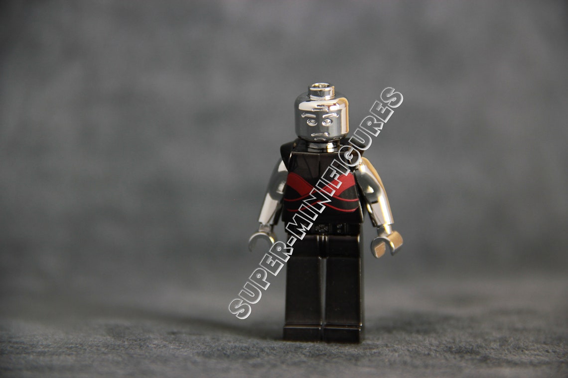 Lego Colossus Chrome Minifigures Custom MOC Chrome 3D X-men - Etsy