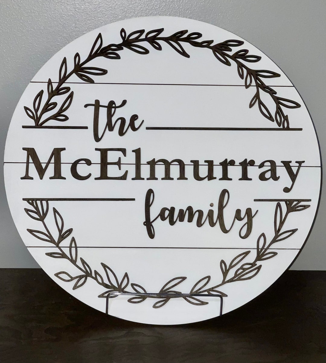 Rustic Door Sign Custom Door Hanger Shiplap Door Sign Rustic Welcome ...