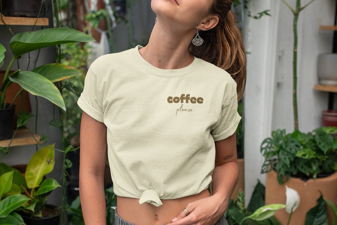Coffee Please T-shirt, I Love Coffee Shirt, Trendy Unisex Soft Tshirt ...
