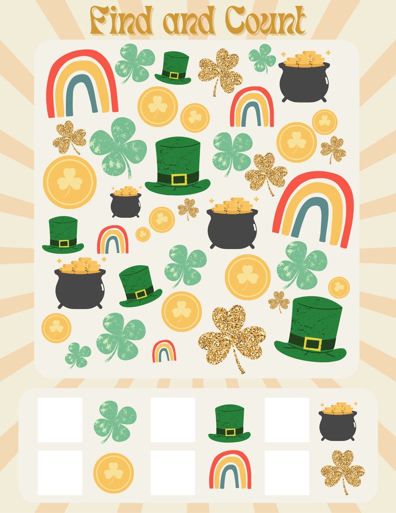 St Patricks Day Kids Activities, St Patricks Day Games, St Patricks Day ...