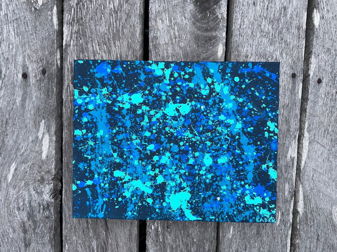Splatter Paint, Paintings. - Etsy