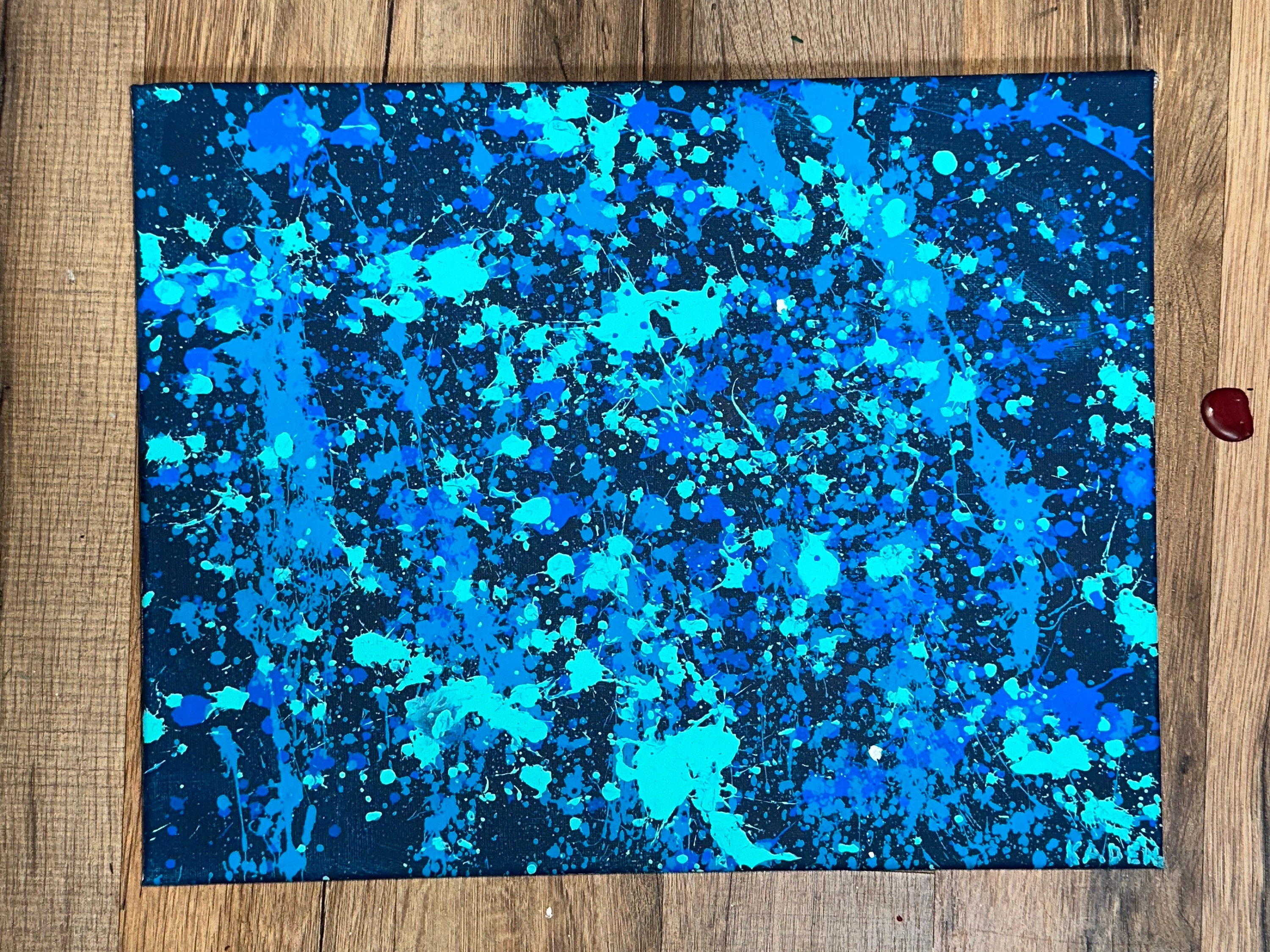 Splatter Paint, Paintings. - Etsy