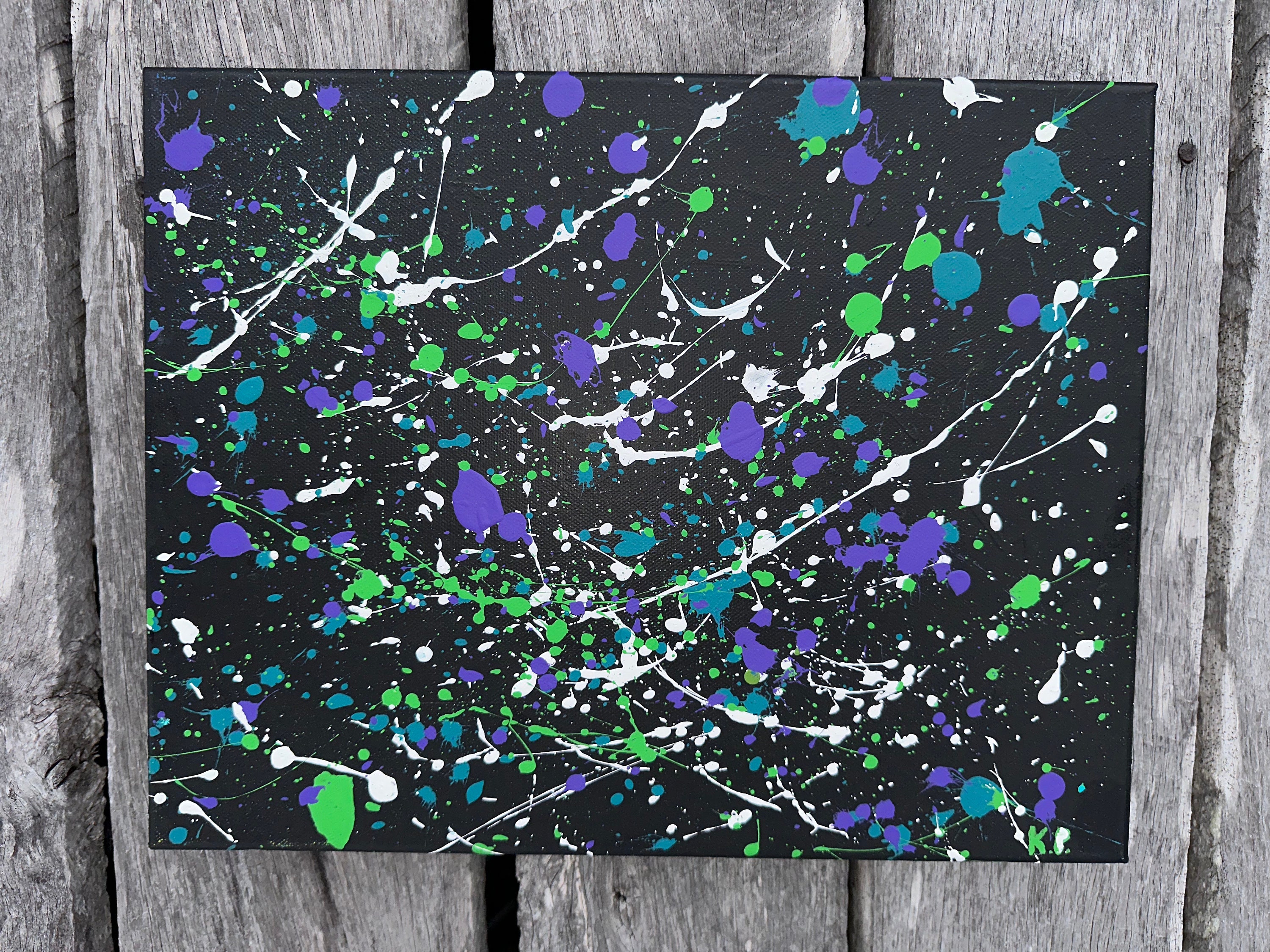 Splatter Paint, Paintings. - Etsy