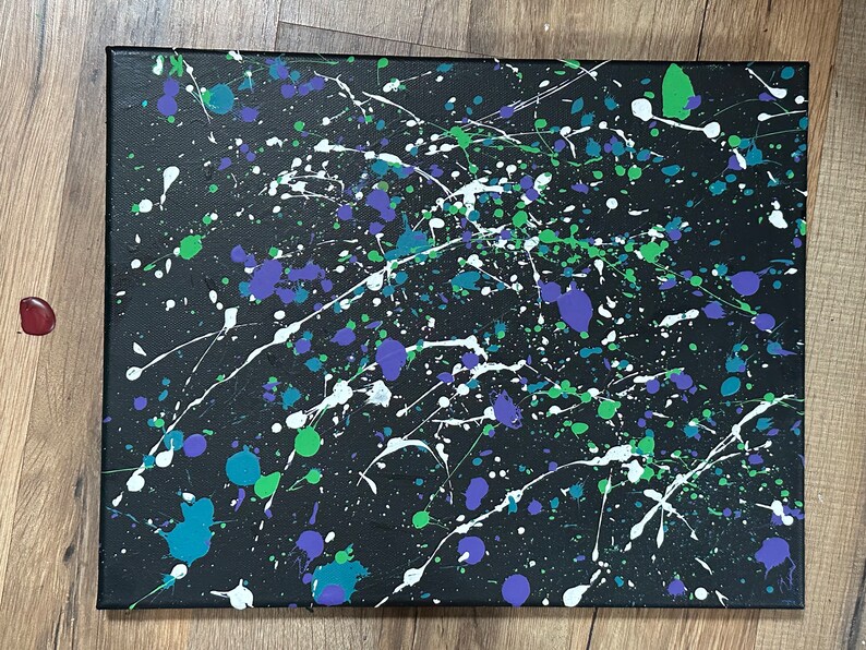 Splatter Paint, Paintings. - Etsy