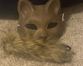 Brown Therian Mask - Etsy