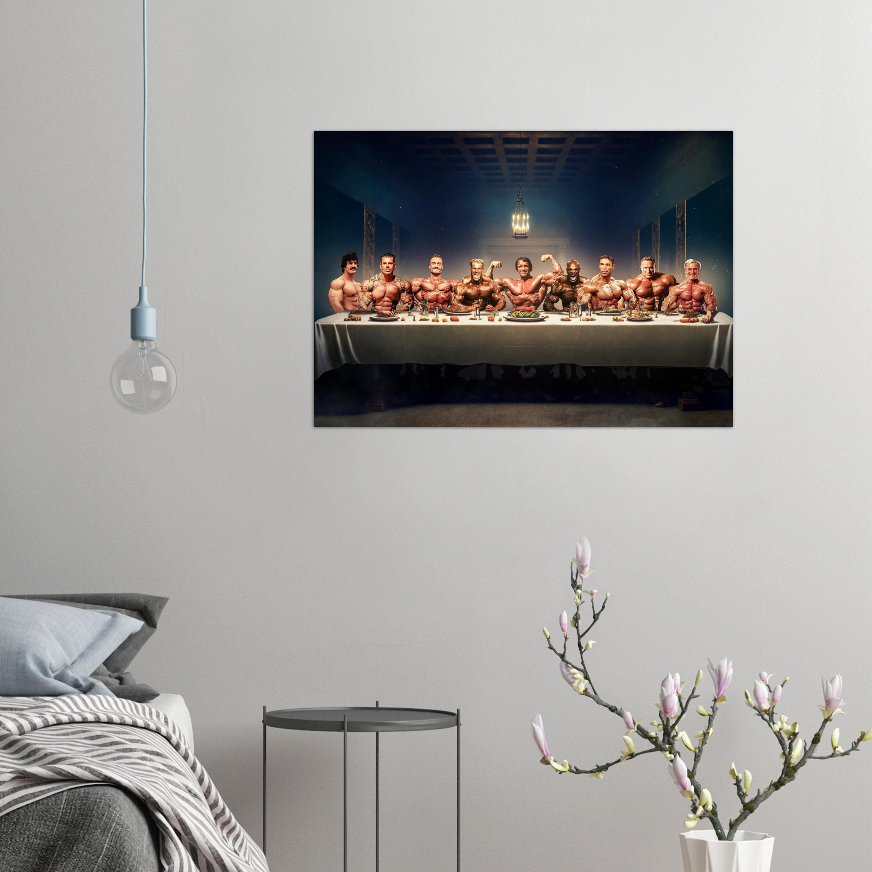 The Legends Last Supper Poster Gym Bodybuilding Poster Etsy De