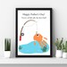 Father's Day Fishing Handprint Craft, Printable, Kid Craft for Dad ...