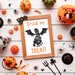 Bat Footprint Craft, Trick or Treat, Printable, Kid Craft, Daycare ...
