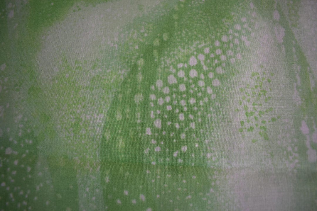 Bright Green Pacifica Cotton Fabric - Etsy