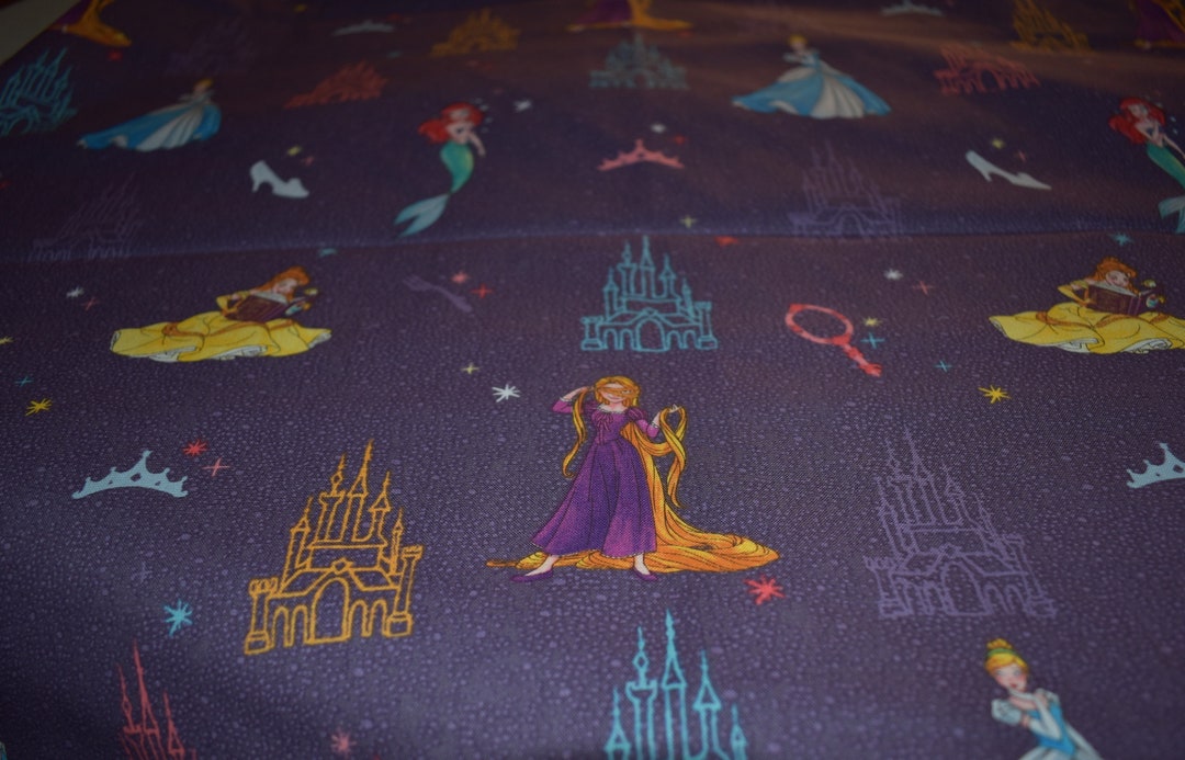 Disney Princess Castle Fabric - Etsy