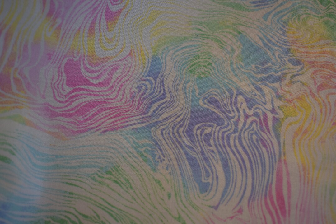 Pastel Oil Slick Fabric - Etsy