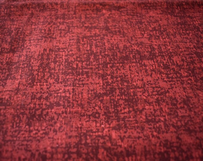 Red Tonal Tweed Cotton Fabric - Etsy