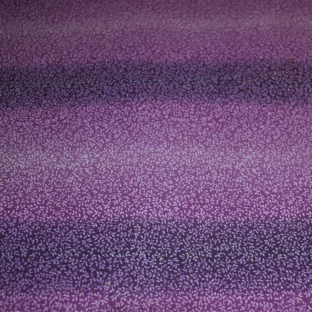 Purple Glitter Ombre Striped Cotton Fabric - Etsy