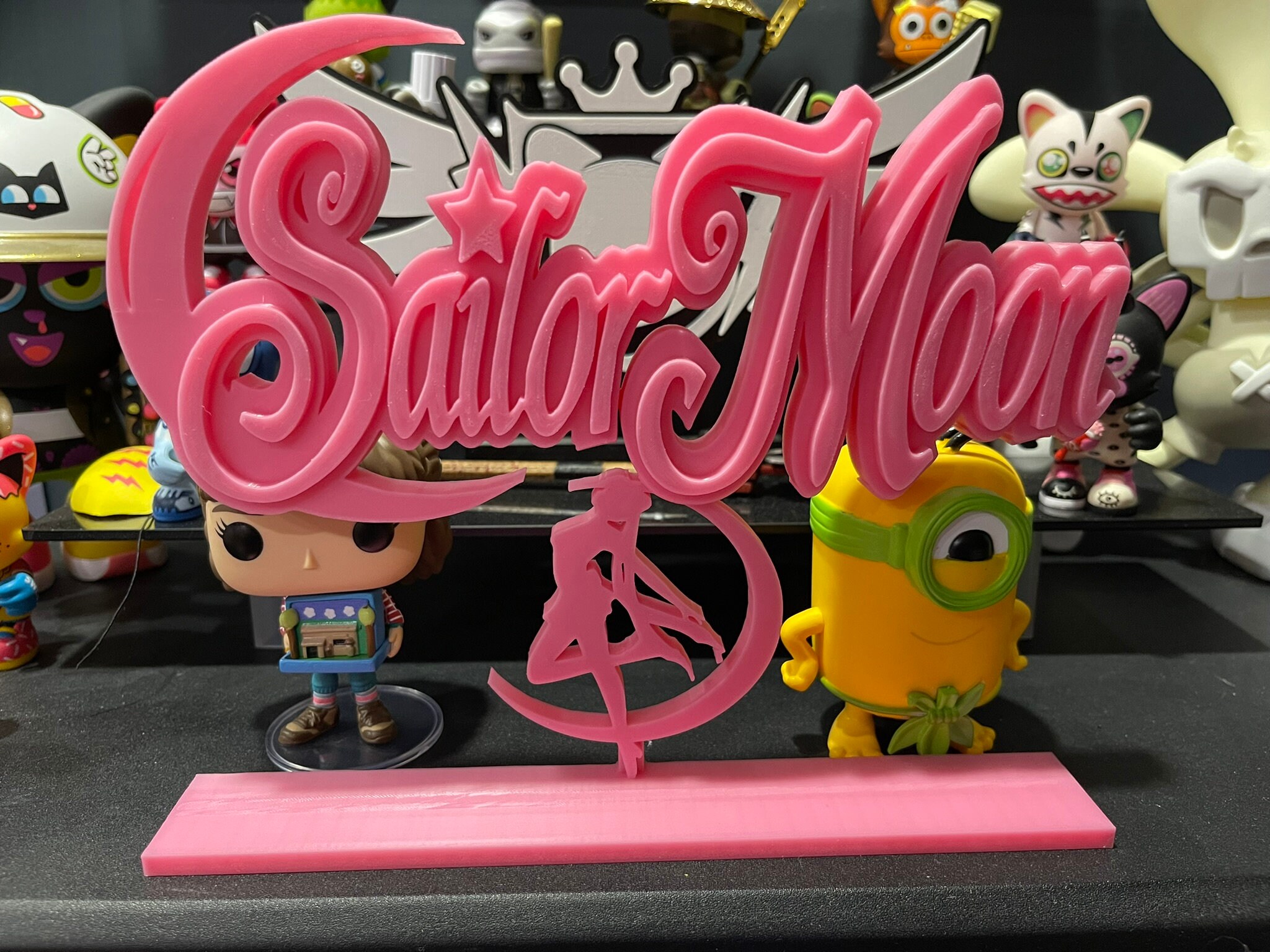 Sailor Moon Display Sign Stand Many Colors Available Sizes: Regular ...