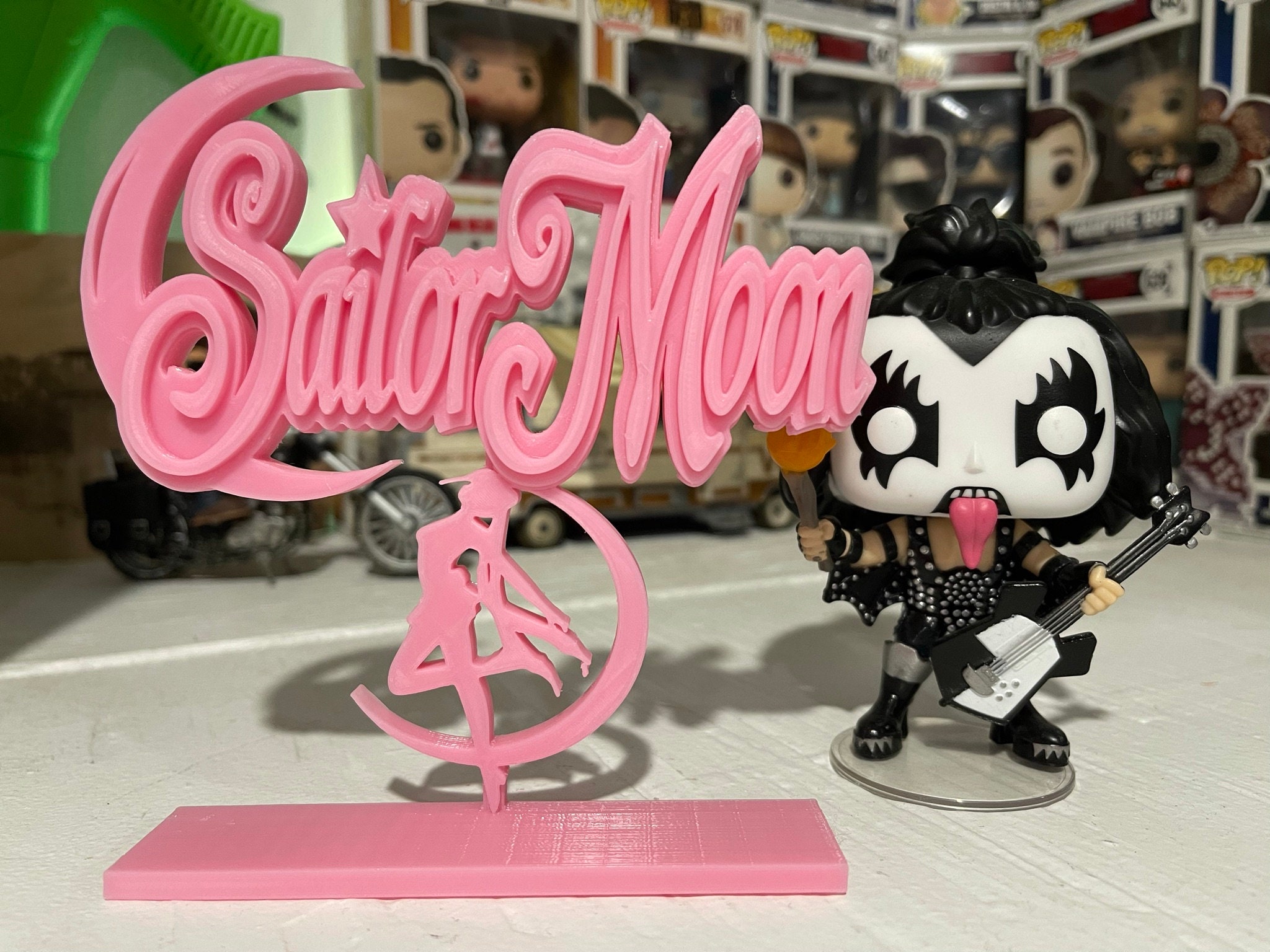Sailor Moon Display Sign Stand Many Colors Available Sizes: Regular ...