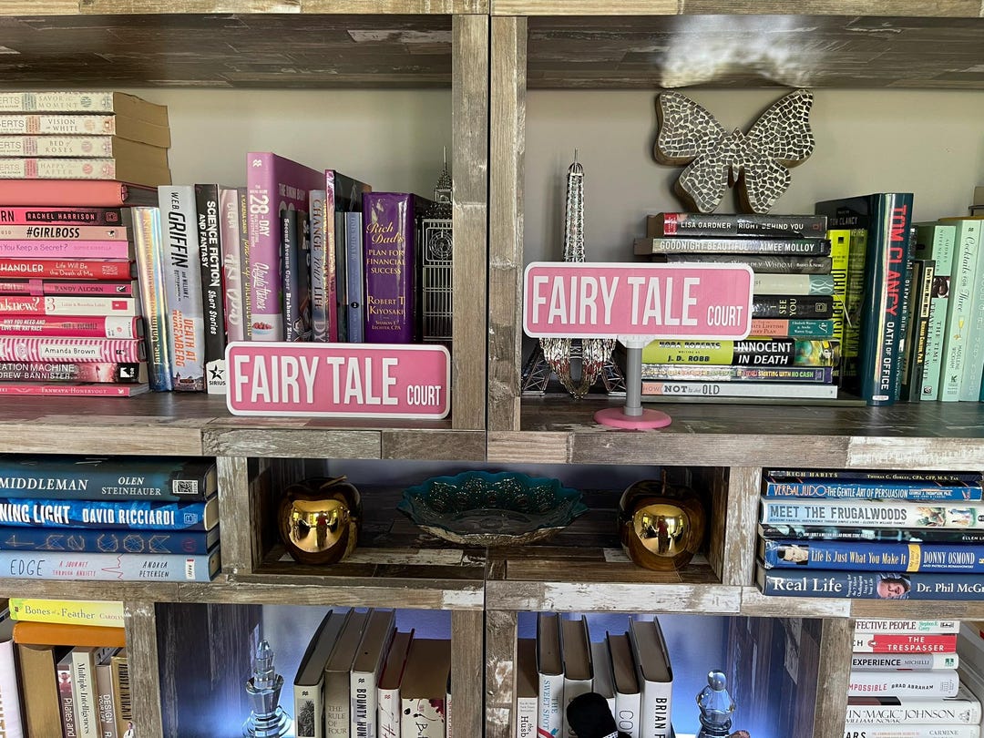 Lover's Must-have: Library Street Sign |sign for Book Lovers | Your Own ...