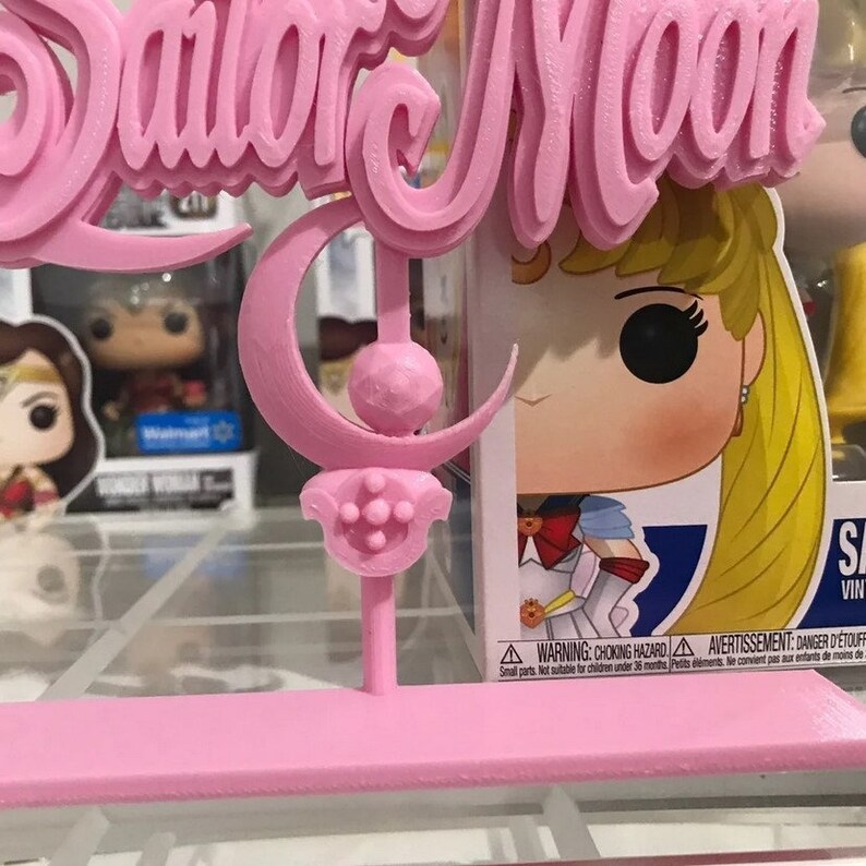 Sailor Moon Display Sign Stand Many Colors Available Sizes: Regular ...