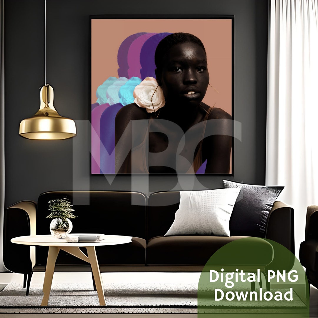 African American Digital Art Prints Black Art Decor Instant Download - Etsy