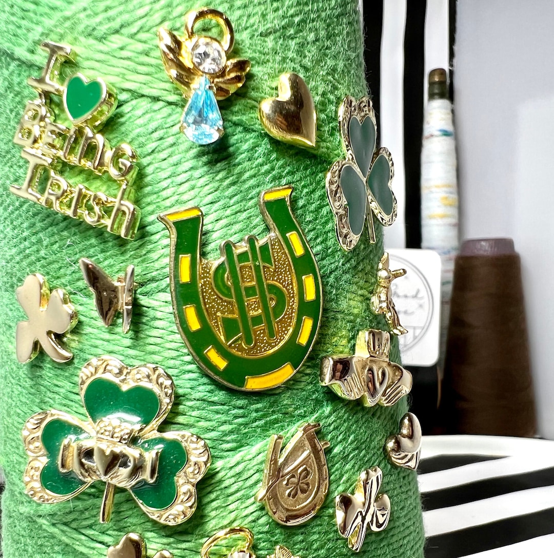 Vintage Shamrock Pins: 1980s-90s Irish St. Patrick's Day Flair (15 ...