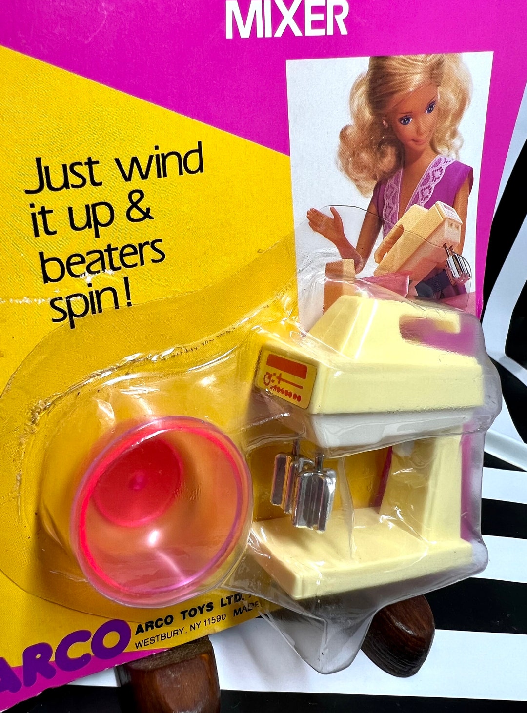 Barbie action Accents Barbie Mixer by Arco 7936, Nos/in Package, 1987 ...