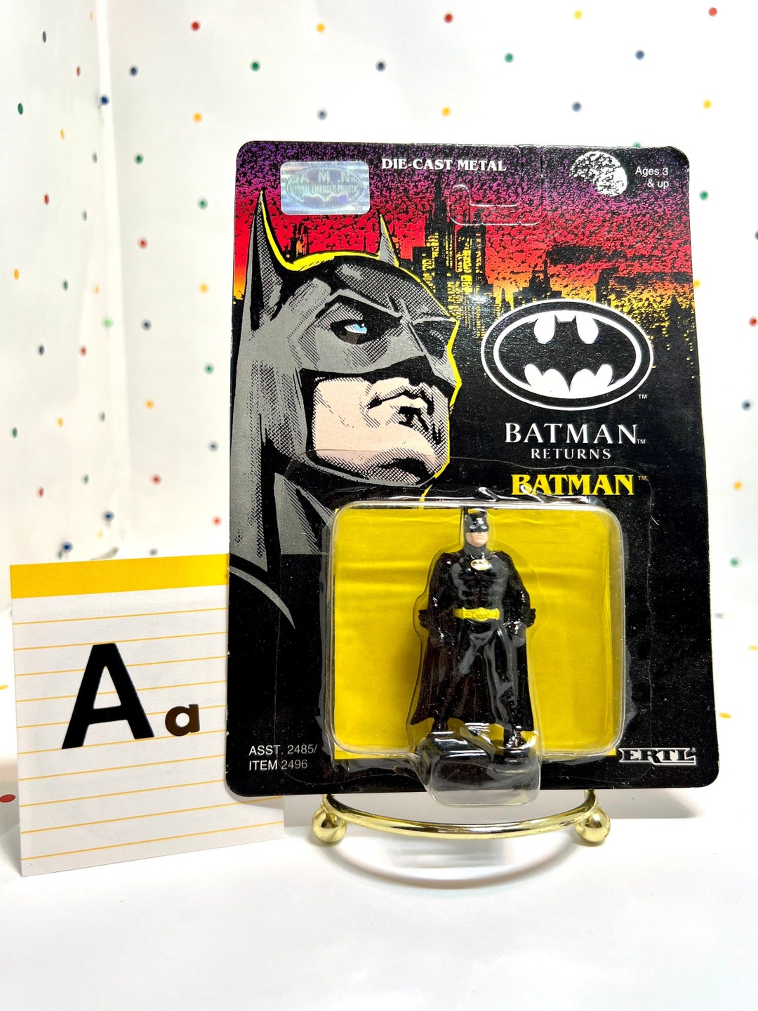 Batman in Stance Pose From Batman Returns Collect Them All - Etsy