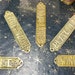 Retro Door Flair! Solid Brass Vintage Nautical Door Placards FIVE ...