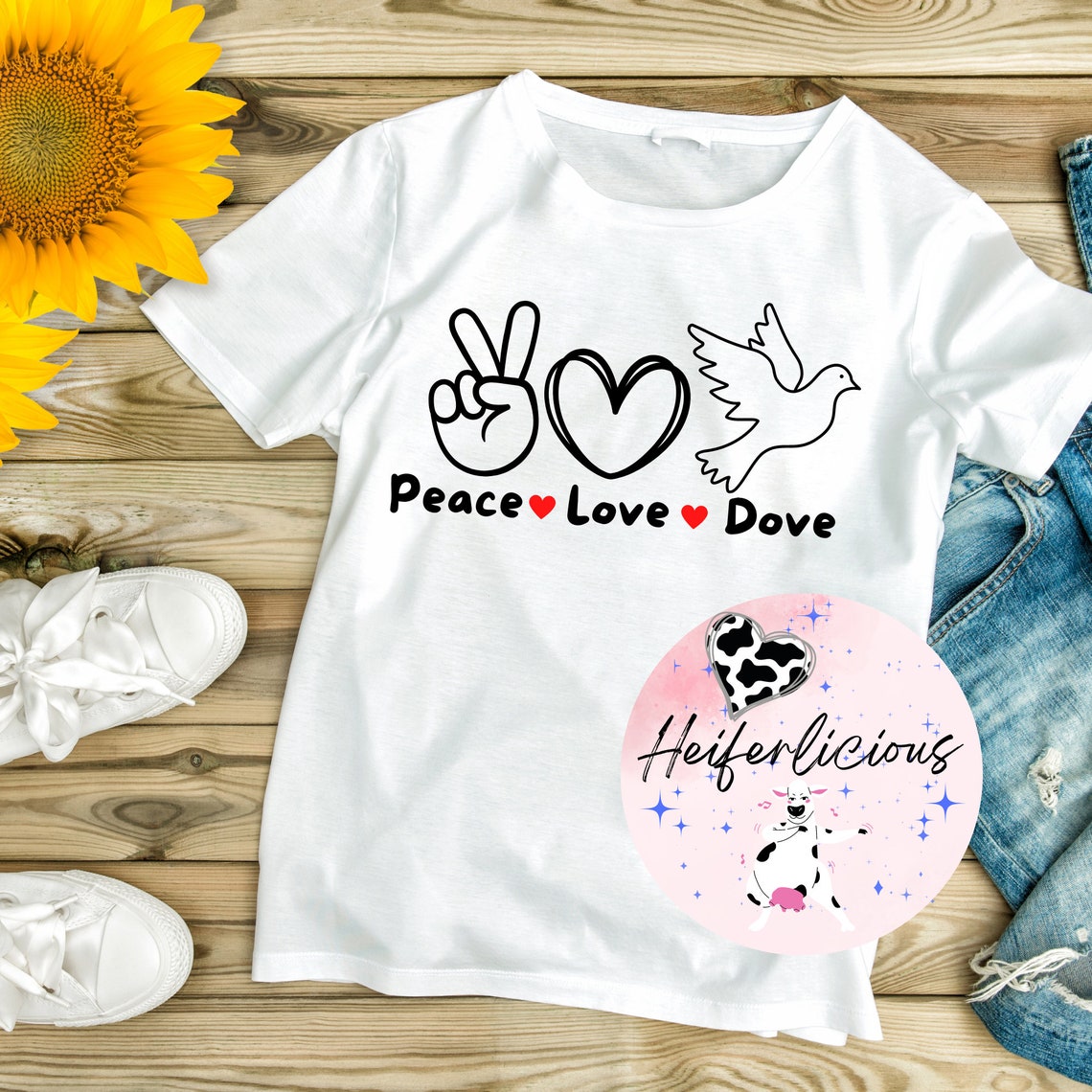 Peace Love Dove SVG/PNG/JPG - Etsy