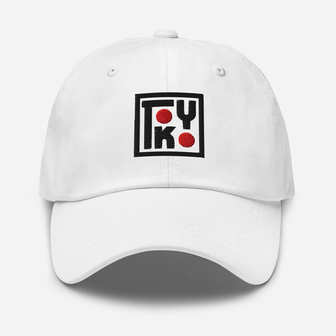 Tokyo Japan Logo Style White Unisex Travel Gift Baseball Hat - Etsy
