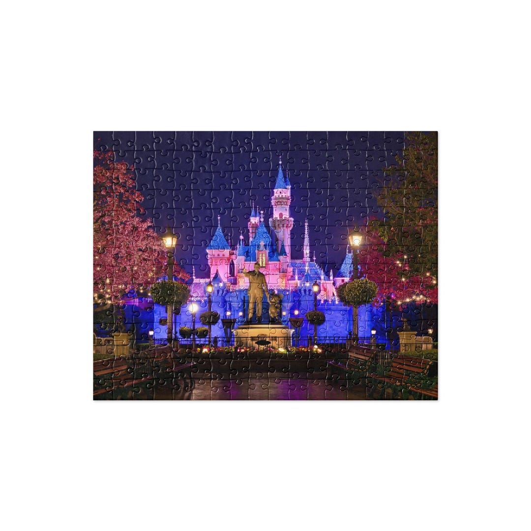Disneyland Park Sleeping Beauty Castle Jigsaw Puzzle - Etsy