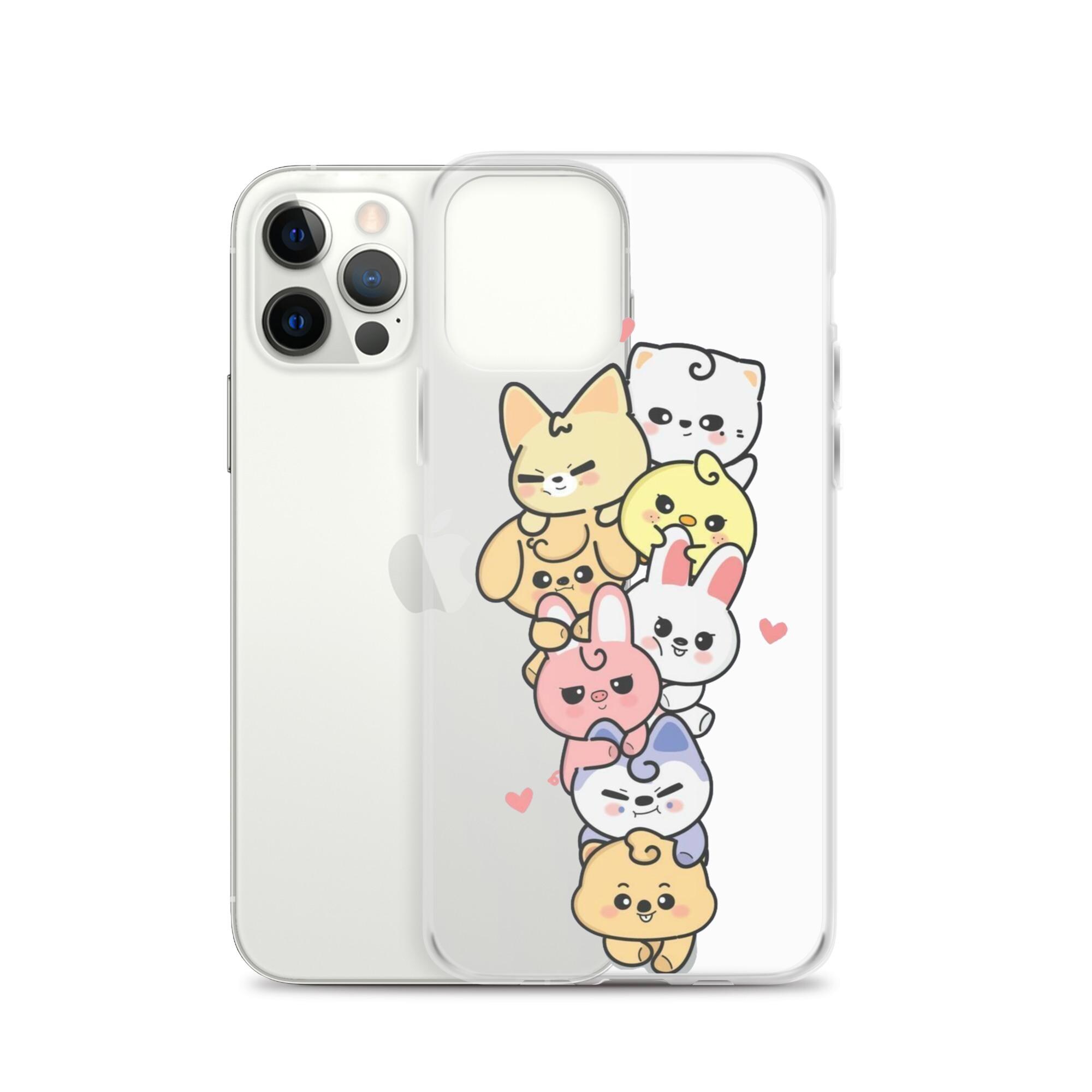 Cute Cartoon Stray Kids SKZOO SKZ Characters Clear Case for Iphone® - Etsy