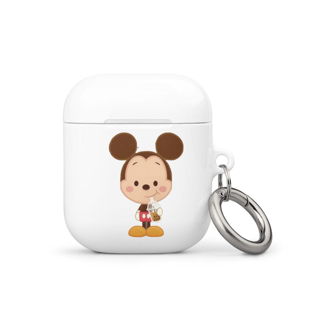 Cute Mickey Mouse Boba Milk Tea Case for Gen 1 and Gen 2 Airpods® - Etsy