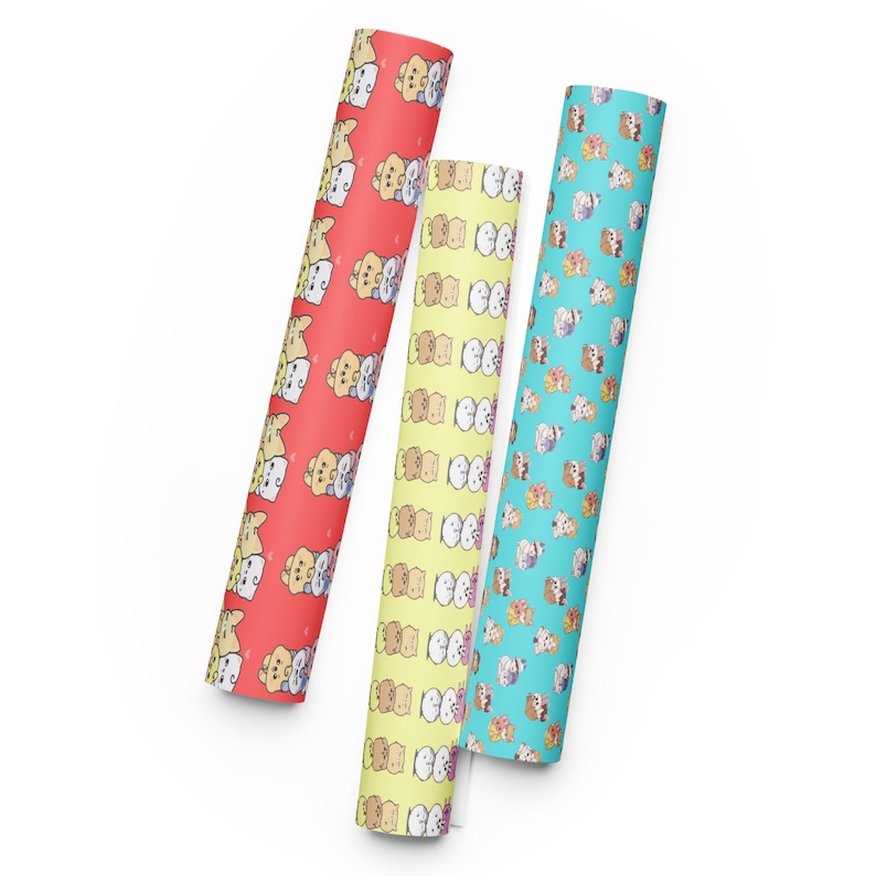Cute Cartoon SKZOO Stray Kids Kpop Idols Animal Gift Wrapping Paper ...