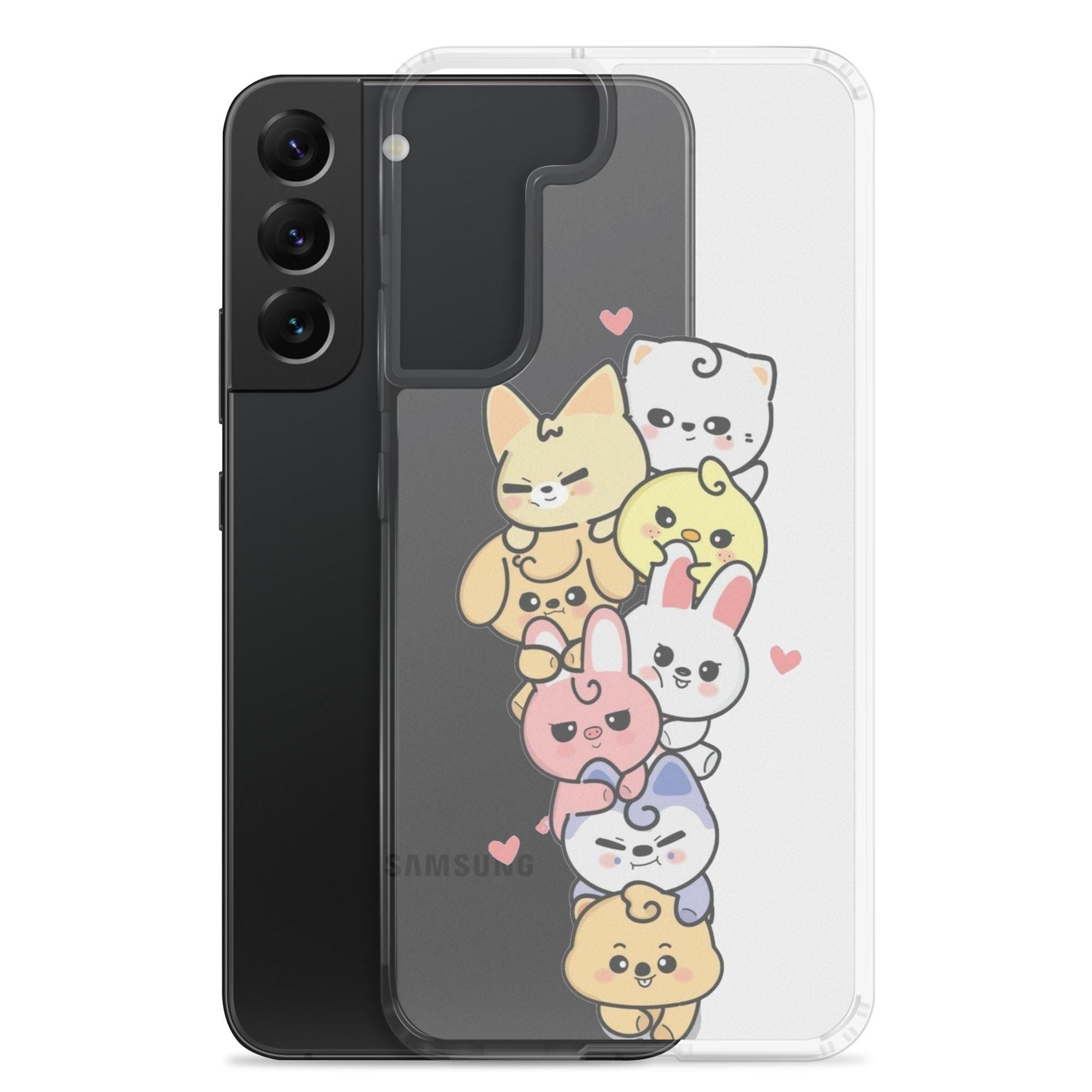Cute Cartoon Stray Kids SKZOO SKZ Characters Clear Case for Samsung® - Etsy