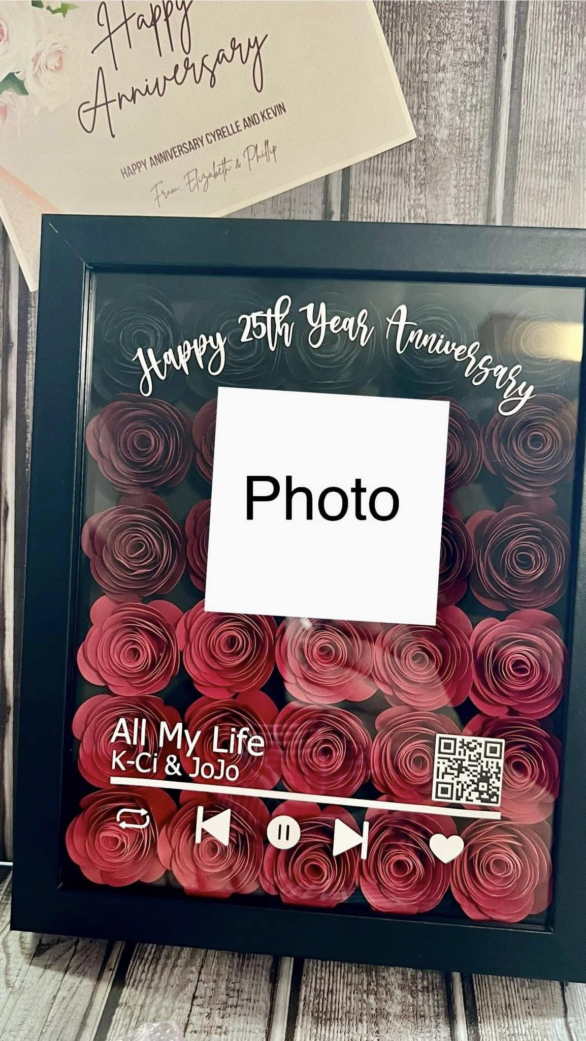 Personalize Shadow Box| Wedding Gift| Anniversary Gift| Valentines Gift ...