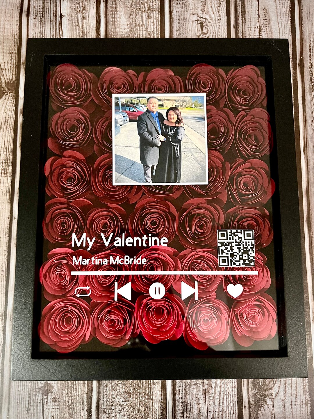 Personalize Shadow Box| Wedding Gift| Anniversary Gift| Valentines Gift ...