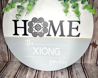 Carved Family Sign Hmong Inspired - Etsy