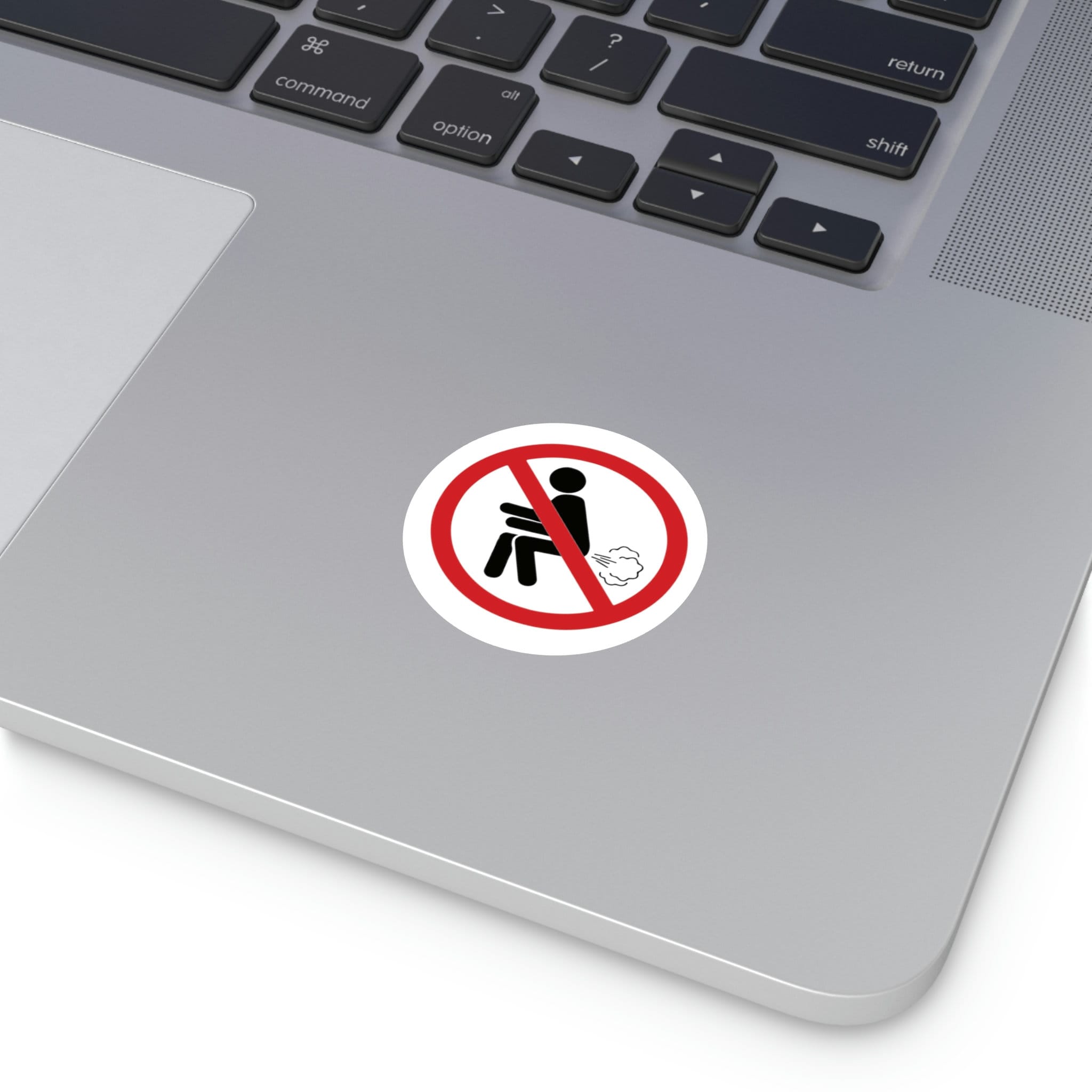 Don't Be Rude! No Farting Round: Indoor/outdoor Sticker - Etsy
