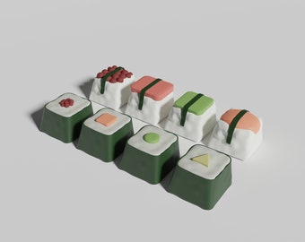 Custom Keycaps 3D Printed Hand Painted - Etsy